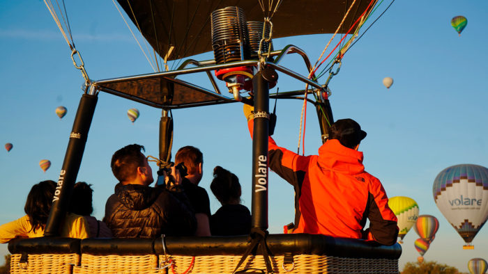 Fly in Hot Air Balloon with the experts - About Volare