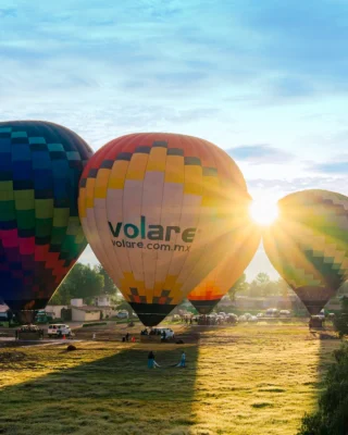 Balloon Flights near Mexico City | Volare Hot Air Balloons 🥇